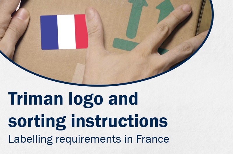 Triman logo + packaging compliance in France