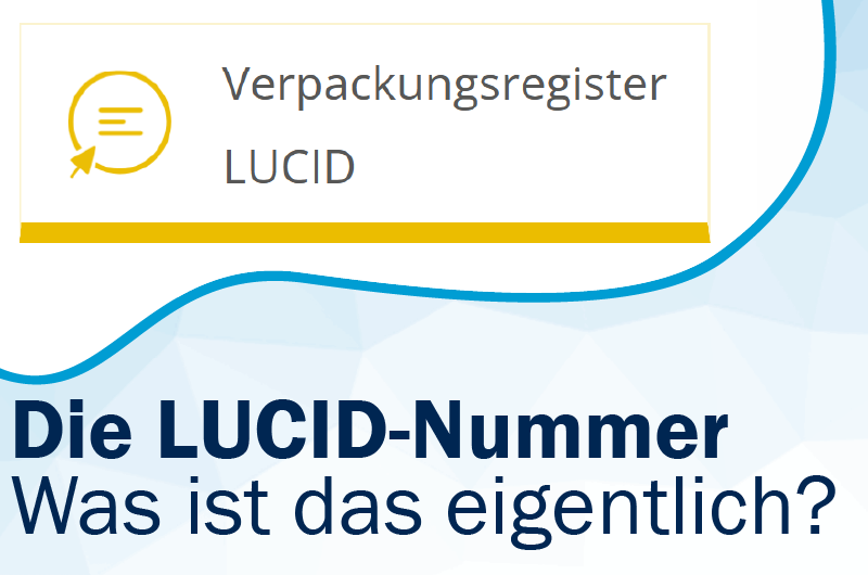 LUCID-Nummer + Verpackungslizenz: Eine Anleitung